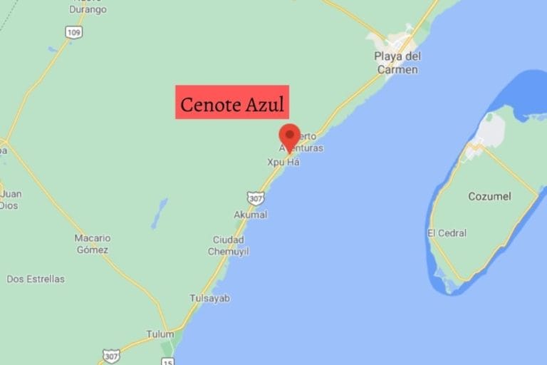 All about the Cenote Azul - Riviera Maya travel guide