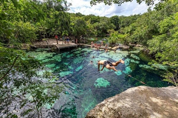 All about the Cenote Azul - Riviera Maya travel guide
