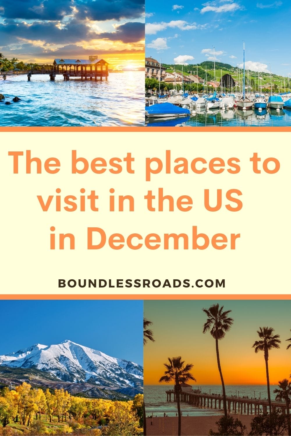 The best places to visit in the USA in December for solo travelers