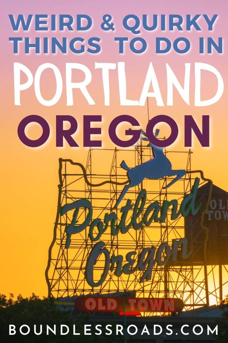 12 unique and weird things to do in Portland, Oregon