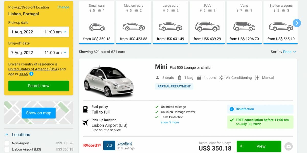 17 things you should know before renting a car in Portugal