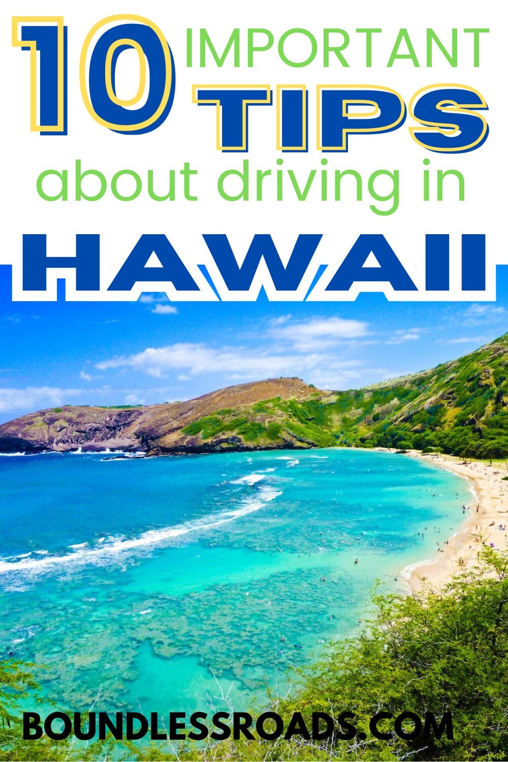 Driving in Hawaii: 10 Important Tips You Must Know
